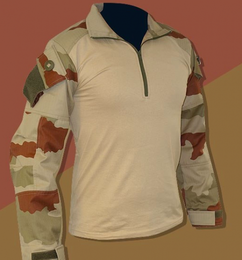 CHEMISE DE COMBAT UBAS CAMO SABLE OPEX | UniformPro