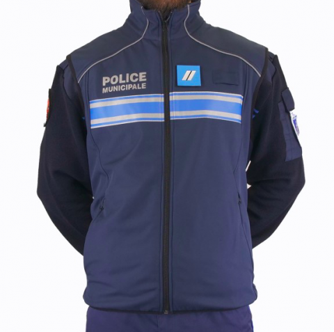 BLOUSON SOFTSHELL BODYWARMER POLICE MUNICIPALE | UniformPro